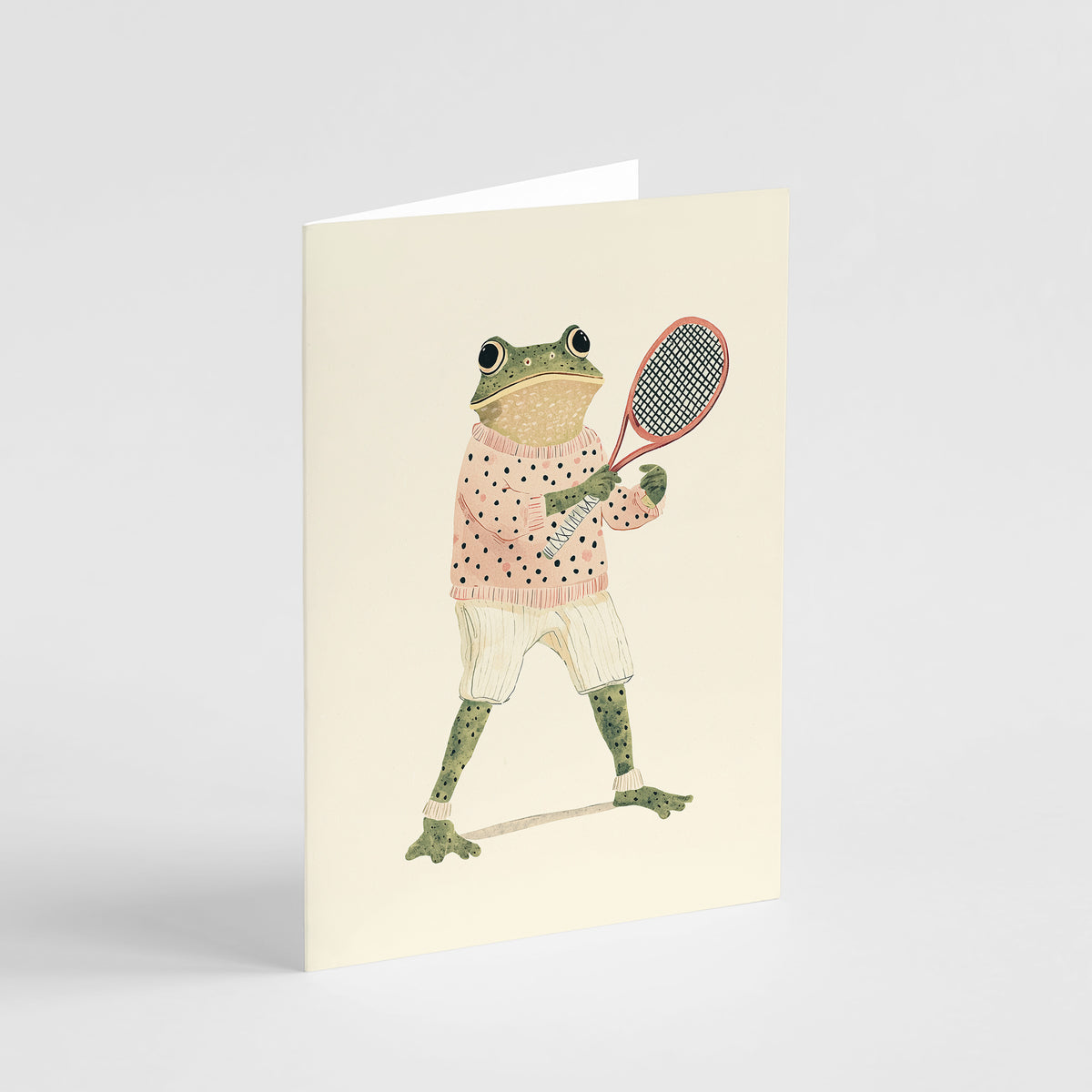 Tennis Frog Card – Popsy Press